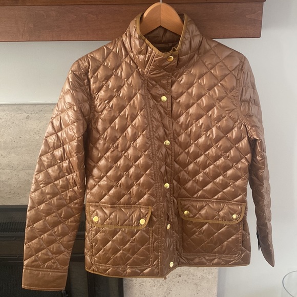 J. Crew | Jackets & Coats | J Crew Light Puffer Car Coat | Poshmark